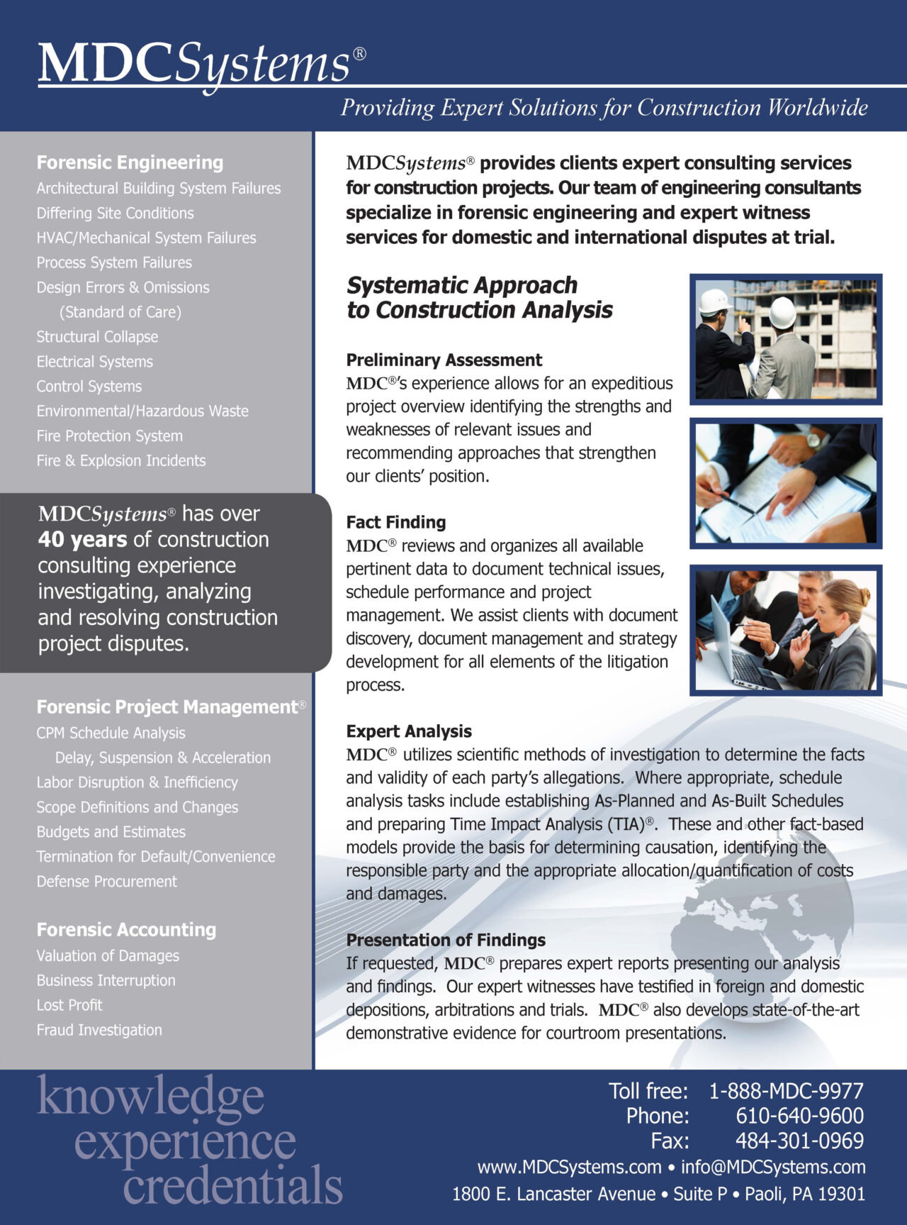 Brochures - MDCSystems®